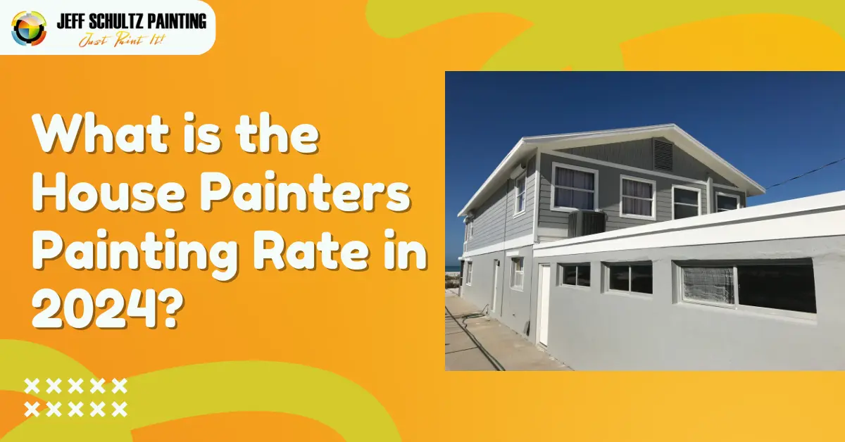 House Painters Painting Rate in 2024 - Jeff Schultz Painting